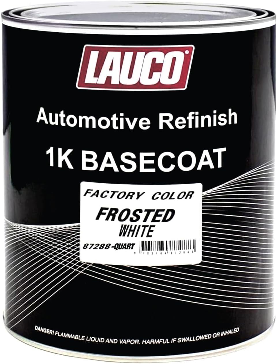 Automotive Basecoat Paint LAUCO White 1K Frosted White 1 Quart 87288 ...