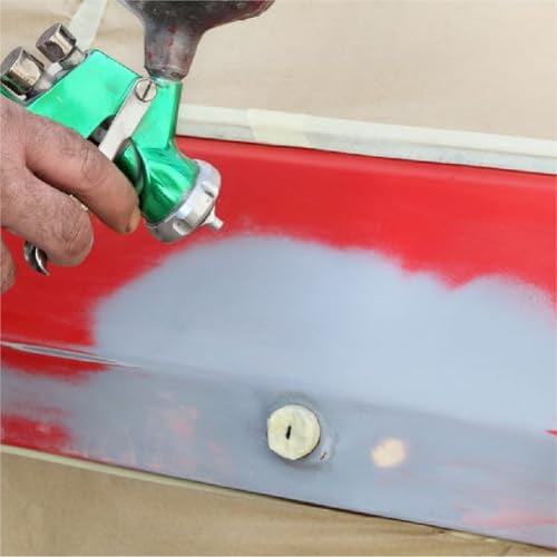 LAUCO 1K High Build Gray Acrylic Primer Surfacer - Fast Filling, Drying ...