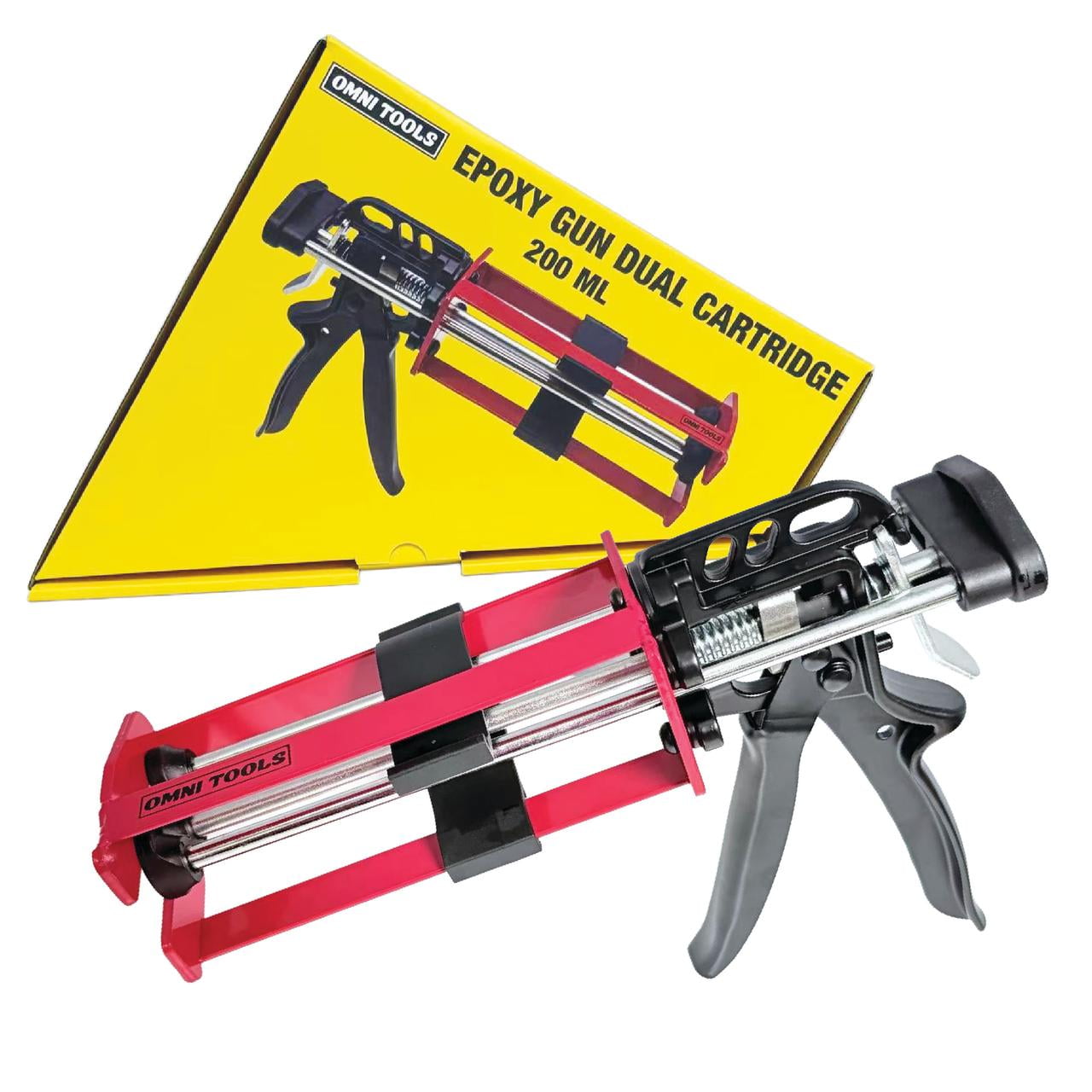 LAUCO Epoxy Gun Dual Cartridge 200 ml, Dual Cartridge Epoxy Gun, Manual ...