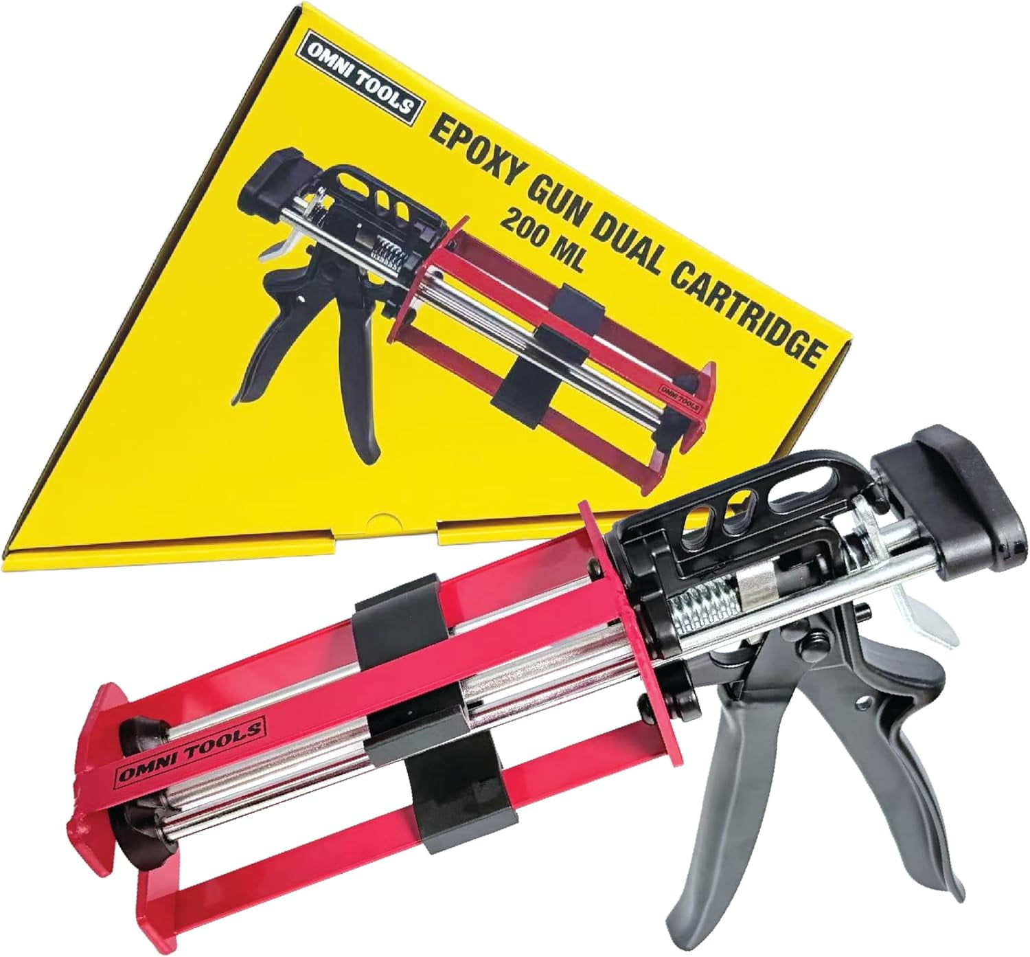 LAUCO Epoxy Gun Dual Cartridge 200 ml, Dual Cartridge Epoxy Gun, Manual ...