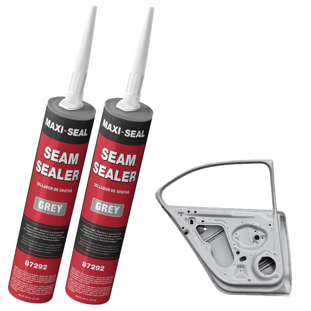 LAUCO Maxi -Seal Polyurethane Seam Sealer Automotive - Gray, 10.5oz Tube - Durable & Flexible ...