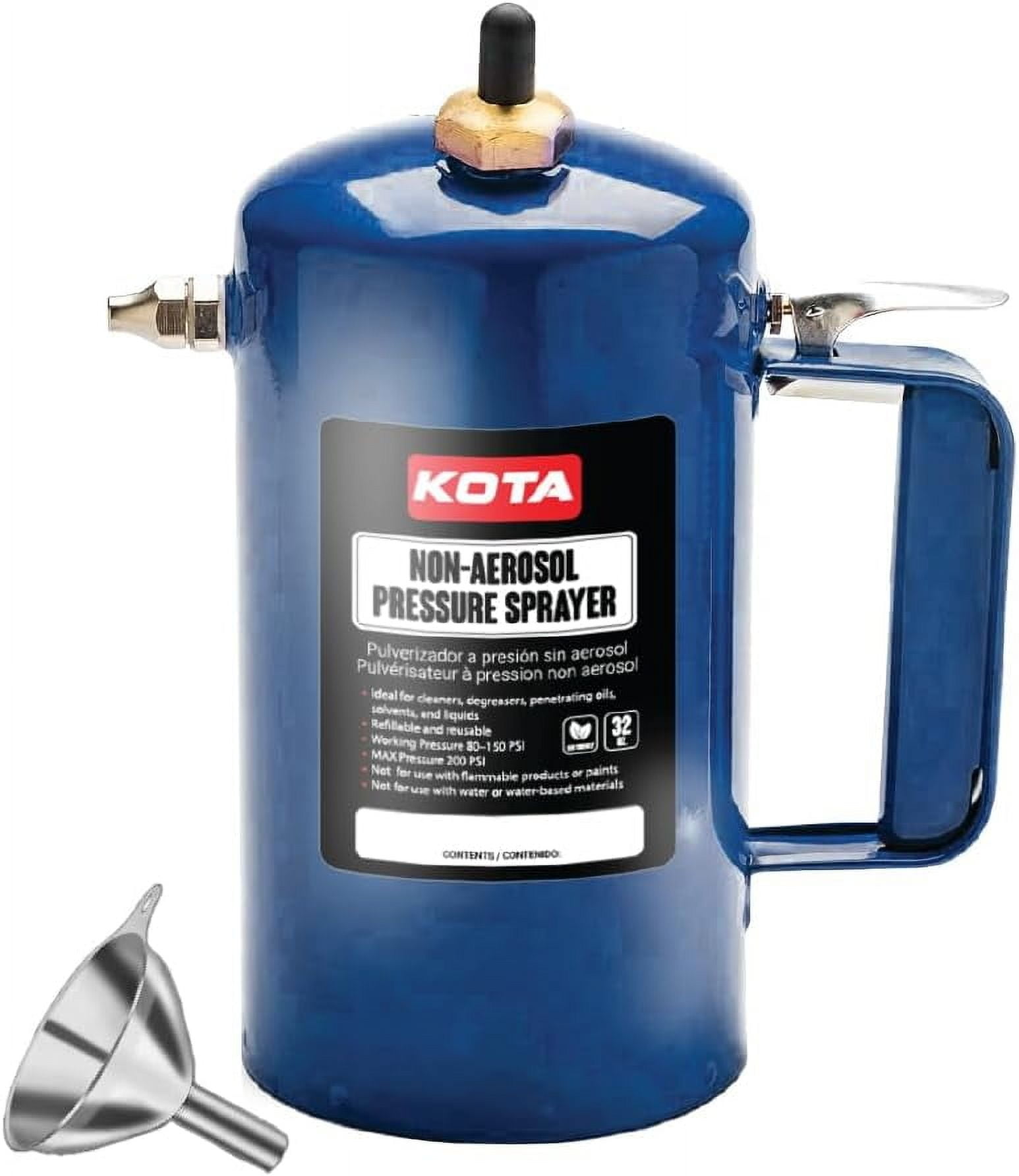 LAUCO Non Aerosol Pressure Sprayer - Refillable Pressurized Sprayer ...