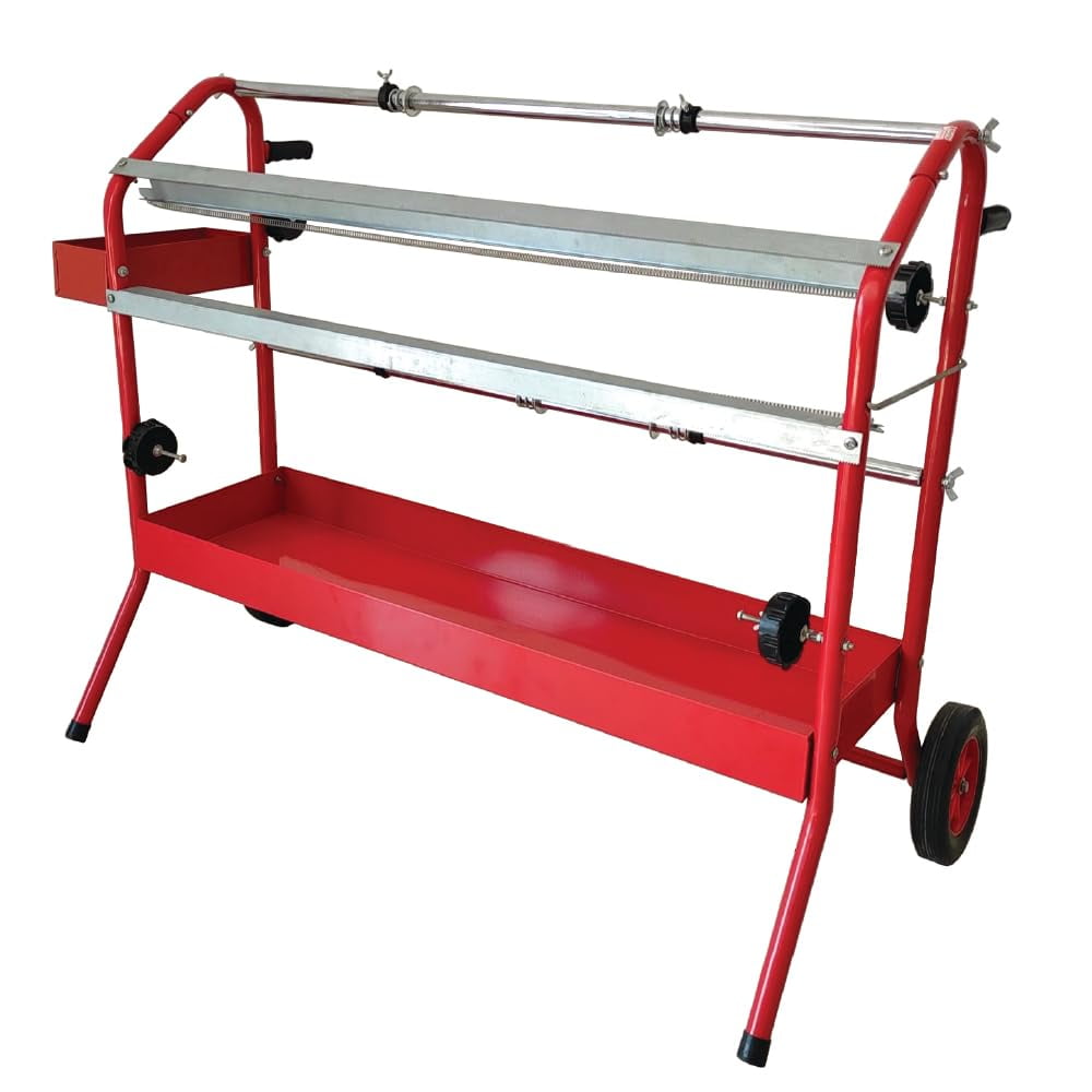 LAUCO Omni Tool Mobile 36" Multi-Roll Masking Paper Machine with Storage Trays – Masking Machine ...