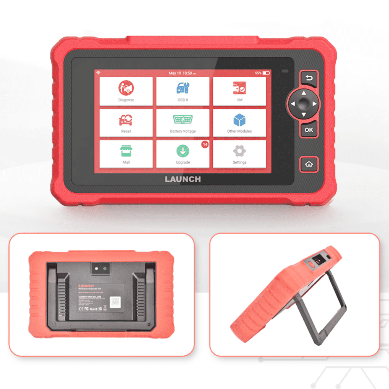 LAUNCH Millennium Max Car Diagnostic Scan Tool, Full Systems OBD2 ...