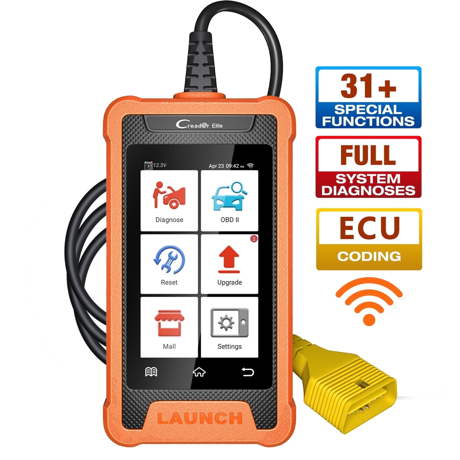 LAUNCH X431 CRE For Benz 2024 Car Diagnostic Scanner OBD2 Full System ...
