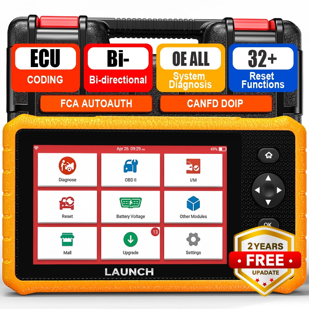 LAUNCH X431 CRP919C Lite Bidirectional Scan Tool with 32+ Reset, All System Diagnostic Scanner ...