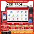 LAUNCH X431 PRO5 Diagnostic Scanner - J2534 ECU Coding, Topology ...