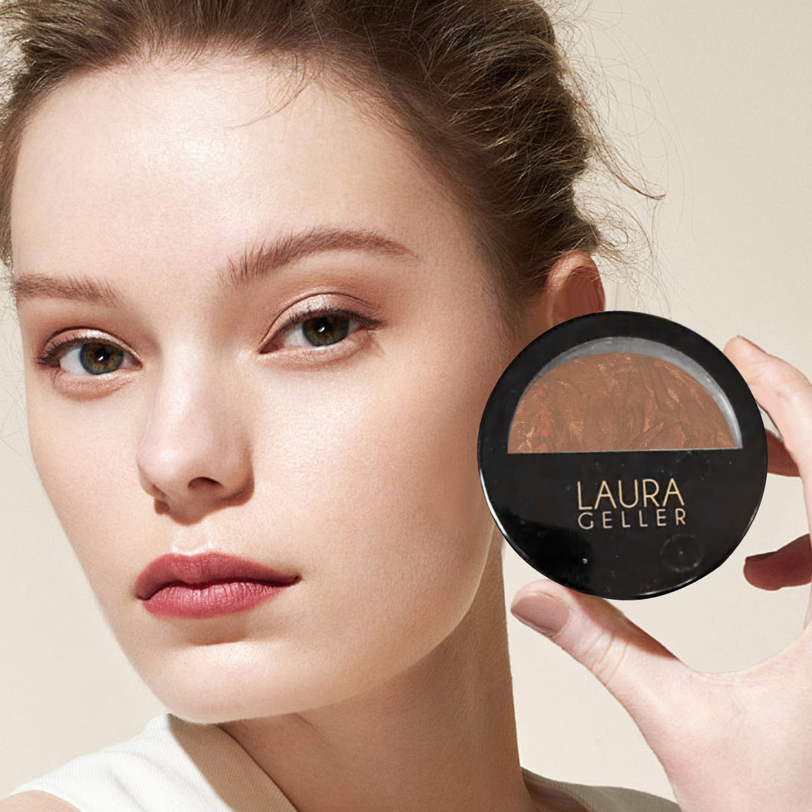 LAURA GELLER Baked Color Correcting Powder Foundation – Finish ...