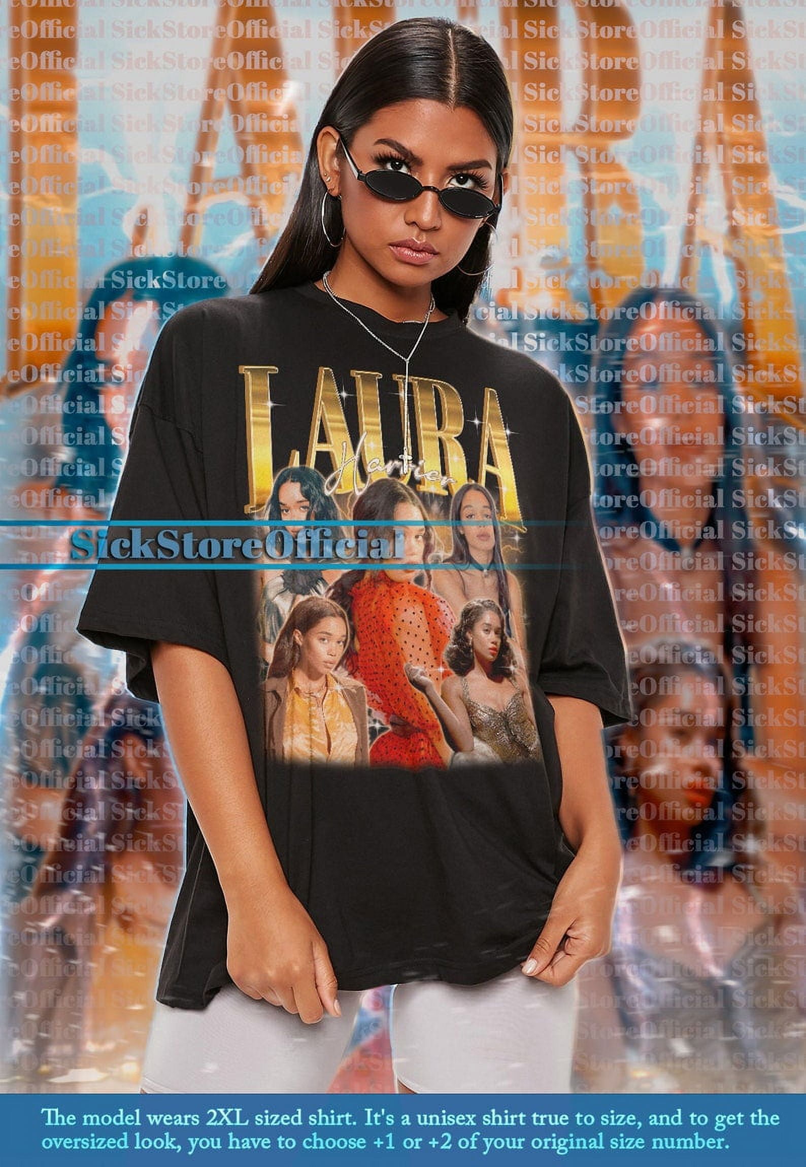LAURA HARRIER Vintage Shirt, laura harrier Homage Tshirt, laura harrier ...