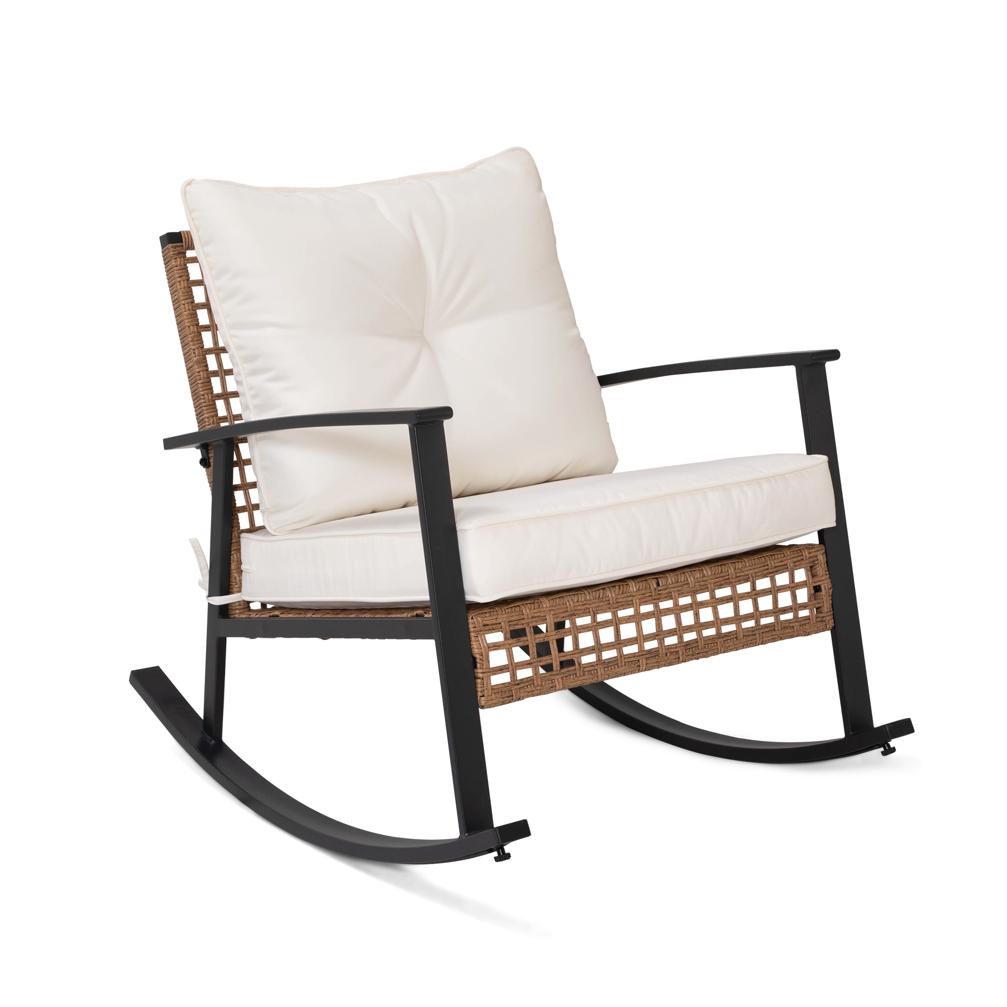 Better Homes & Gardens Ventura Outdoor Adult Steel Rocking Chair ...