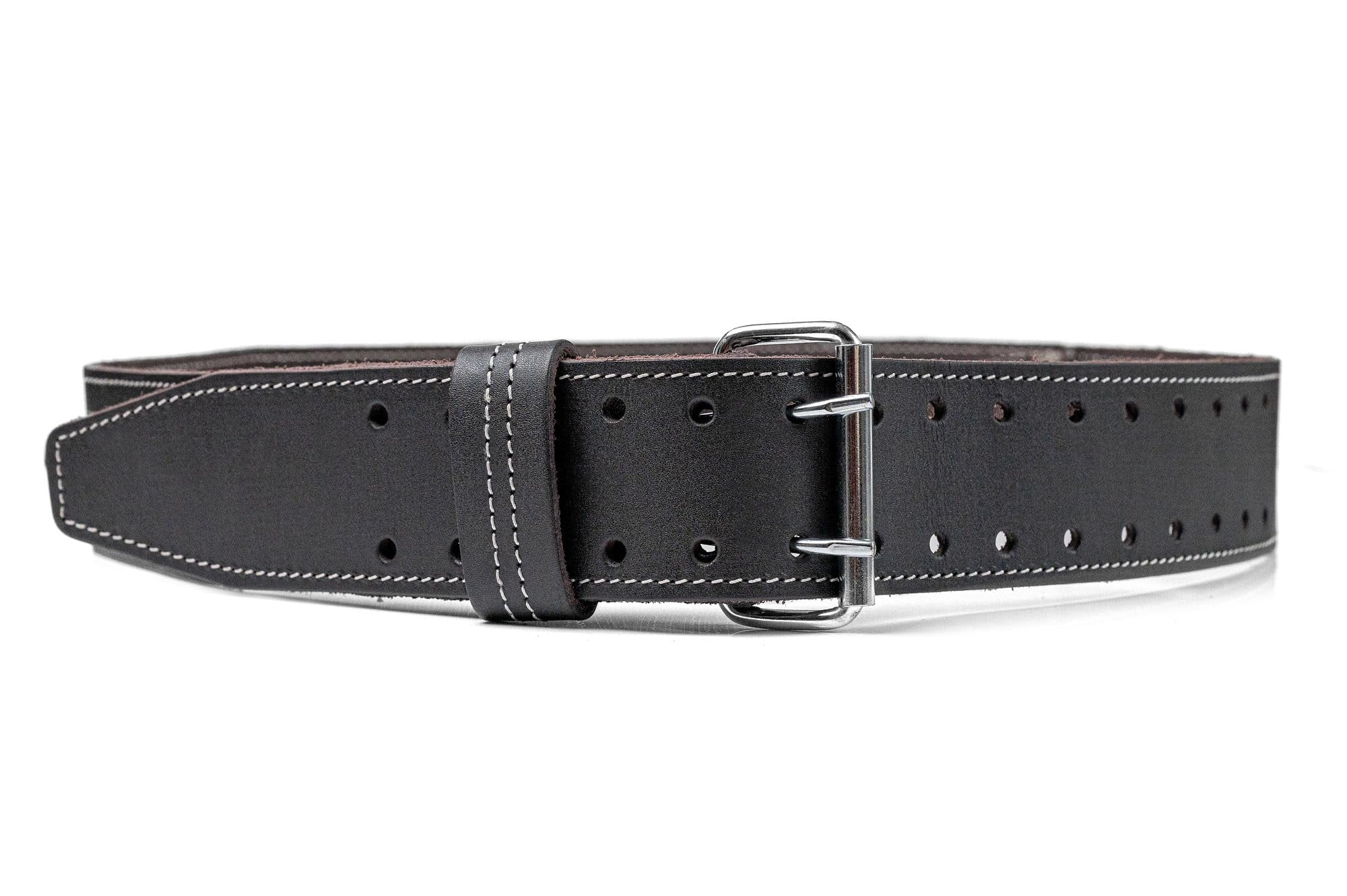 LAUTUS 2 1/2 Inch Heavy Duty Top Grain 100% Pure Leather Tool Belt For ...
