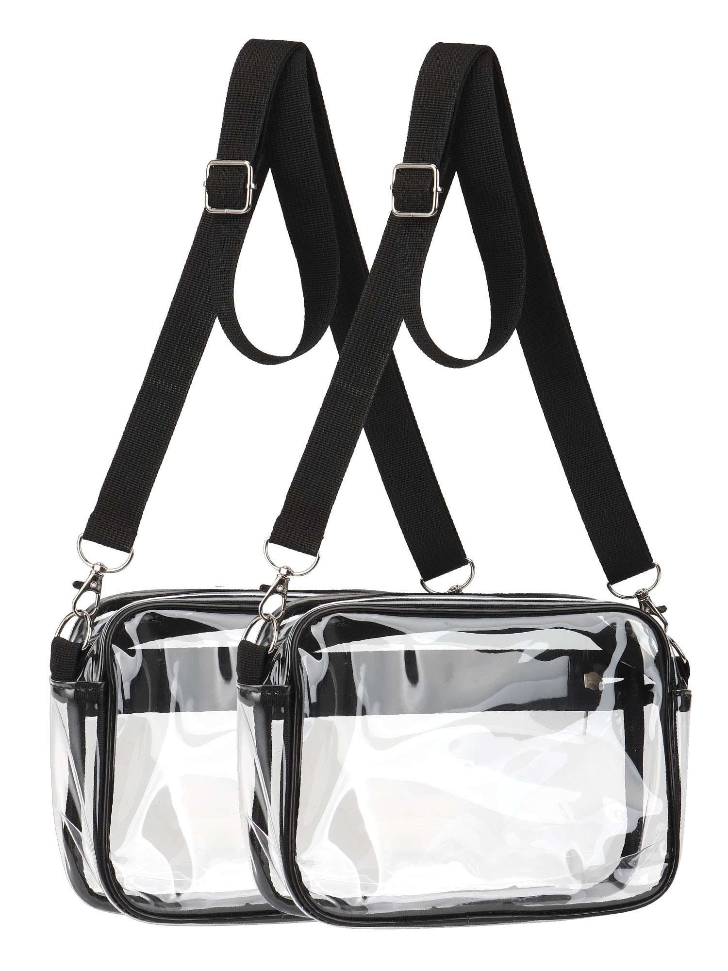 LAVA Clear Crossbody Purses Bags Stasium Approved Clear Messenger Bag ...