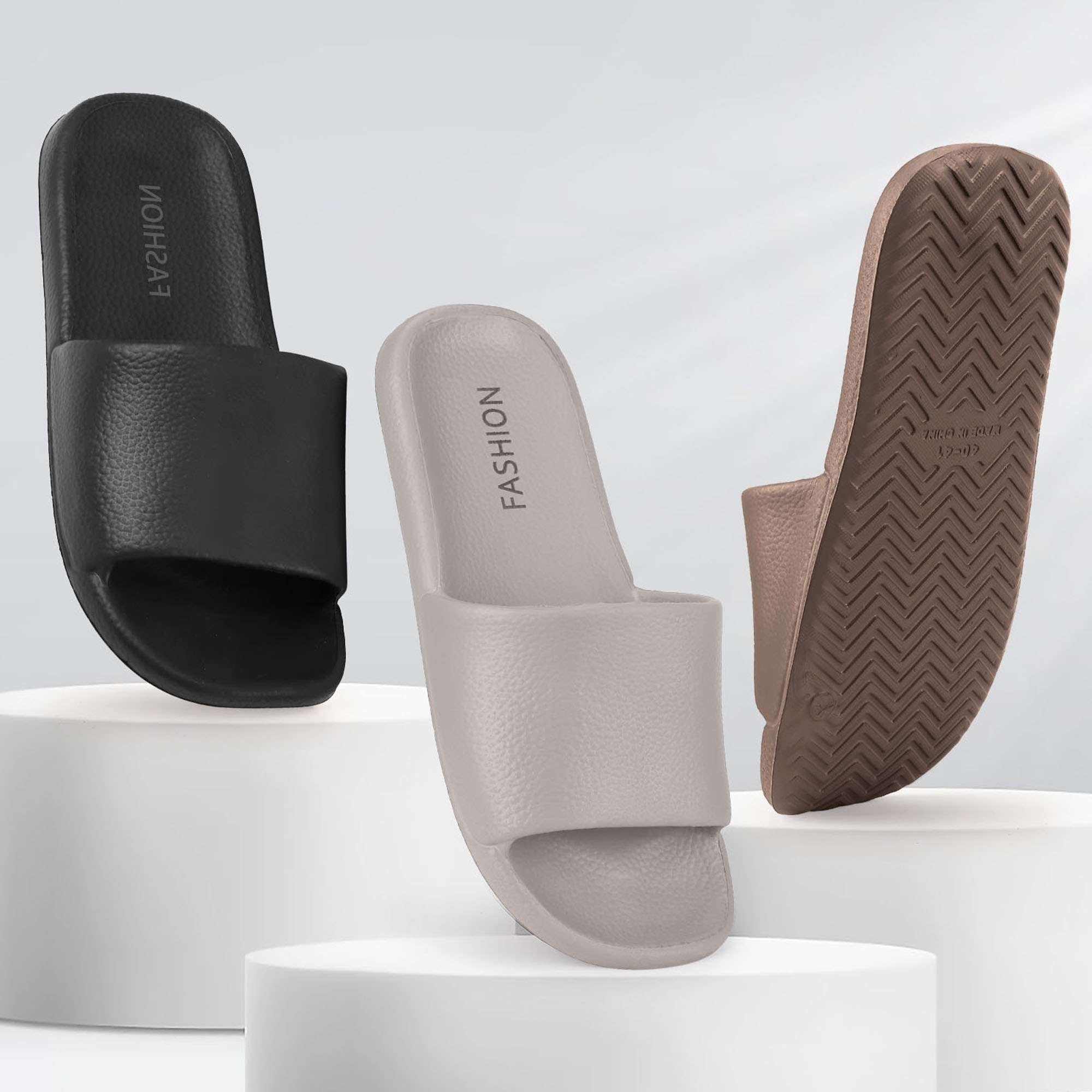 LAVA Clouds Anti-Slip Slippers for Men Women Shower Shoes Comfortable ...