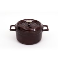Beautiful 2QT Cast Iron Heart Dutch Oven, Lavender by Drew Barrymore ...