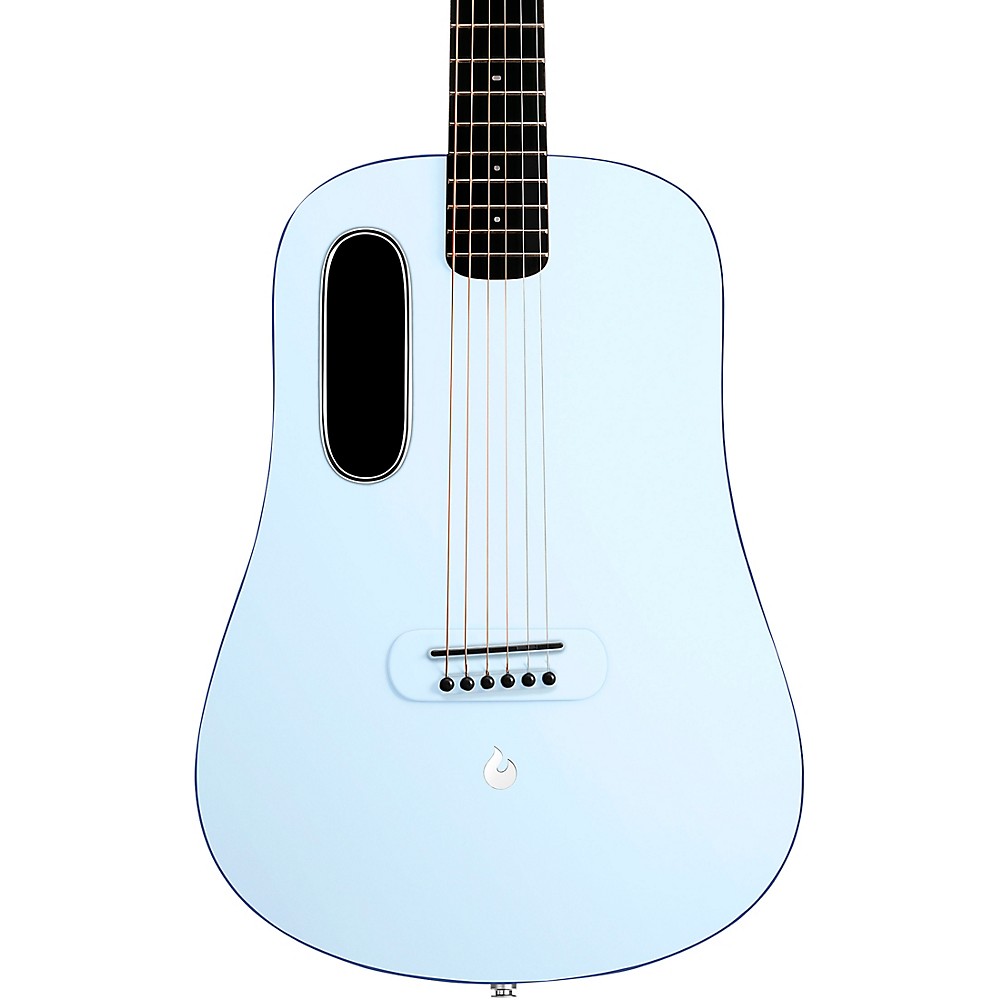 LAVA MUSIC Blue Lava Touch Acoustic-Electric Guitar With Airflow Bag ...