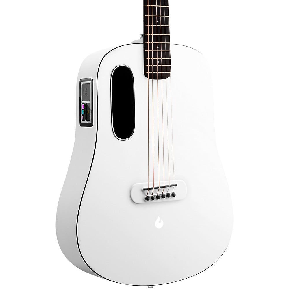 LAVA MUSIC Blue Lava Touch Acoustic-Electric Guitar With Airflow Bag ...