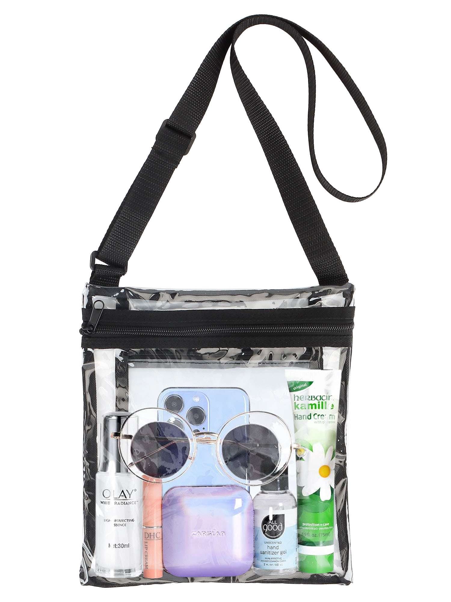 LAVA Stadium Approved Clear Crossbody Purses Waterproof Transparent ...