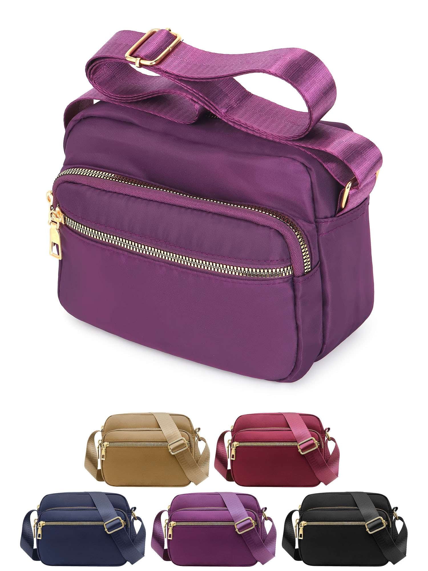 LAVA Waterproof Nylon Crossbody Handbag for Women Large Capacity ...