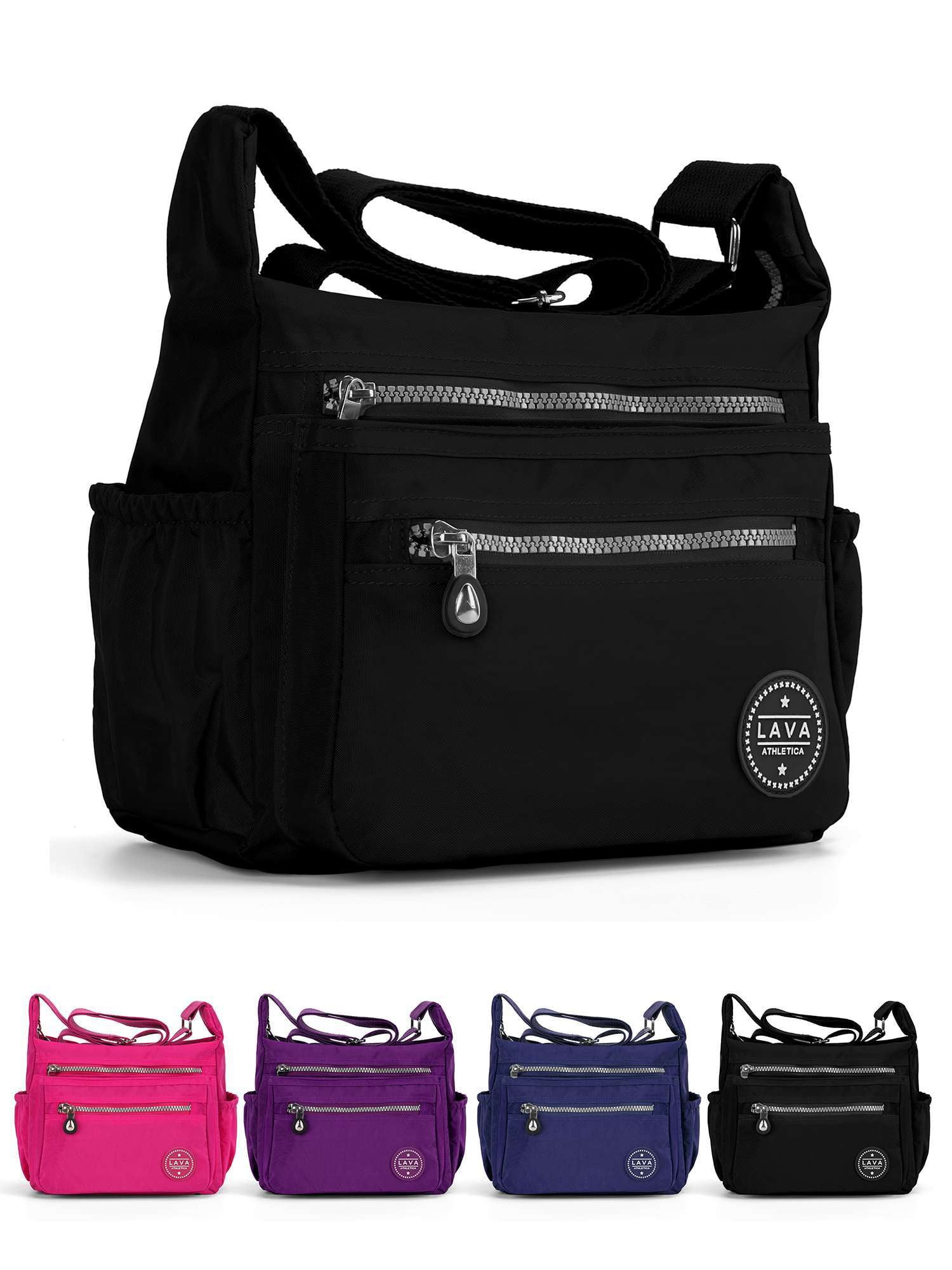 LAVA Women Crossbody Bags Waterproof Nylon Shoulder Purse Travel ...