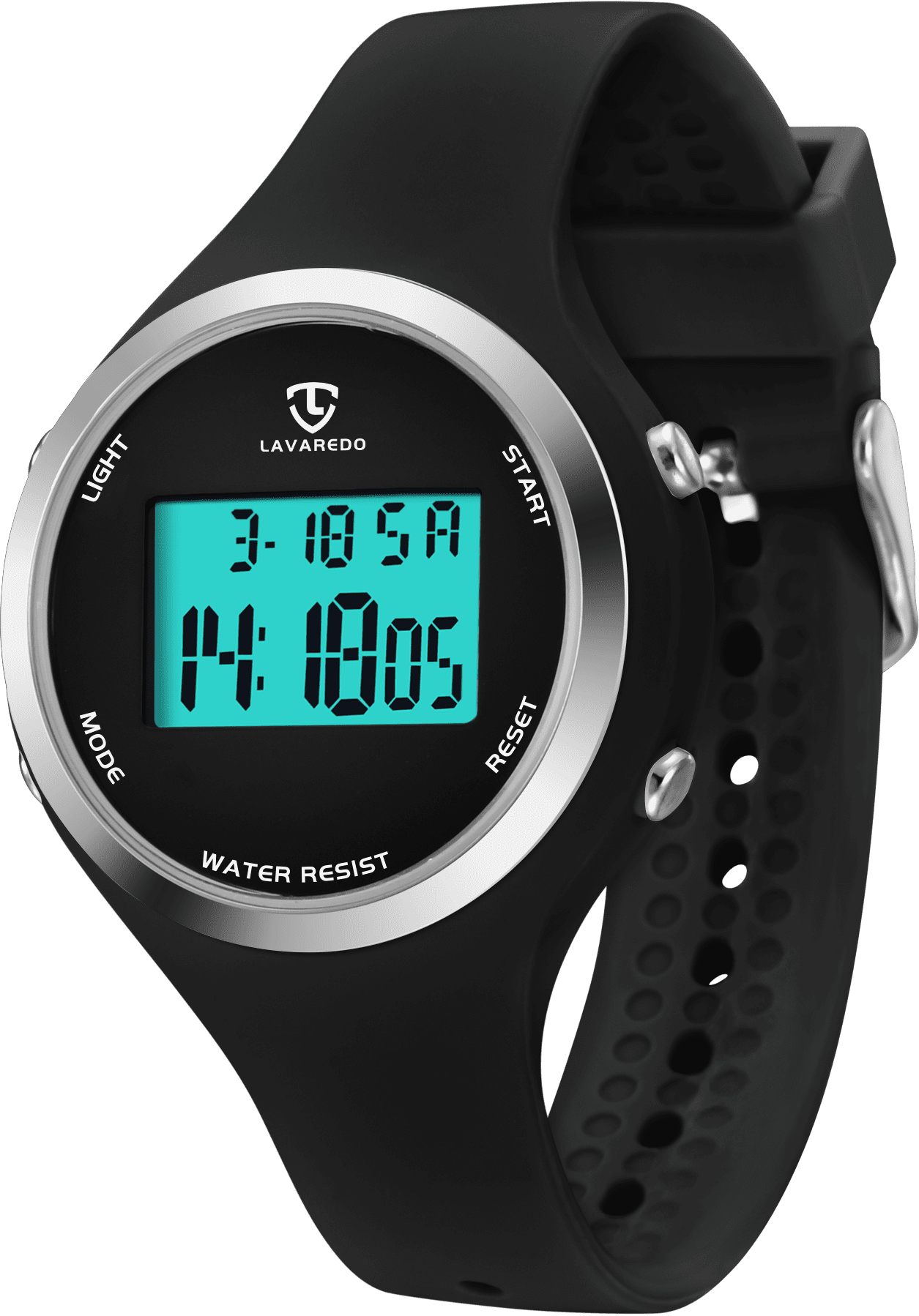 LAVAREDO Digital Watch, Sports Waterproof Led Watches with Alarm ...