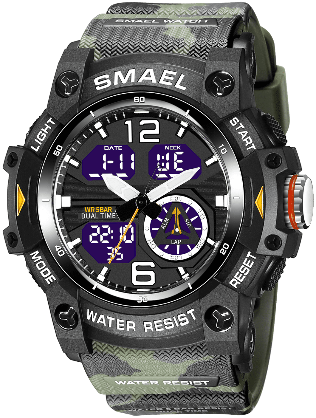 LAVAREDO Men Digital Sport Watches Outdoor Wristwatch with Stopwatch ...