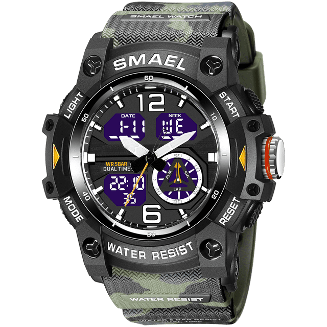 LAVAREDO Men Digital Sport Watches Outdoor Wristwatch with Stopwatch ...