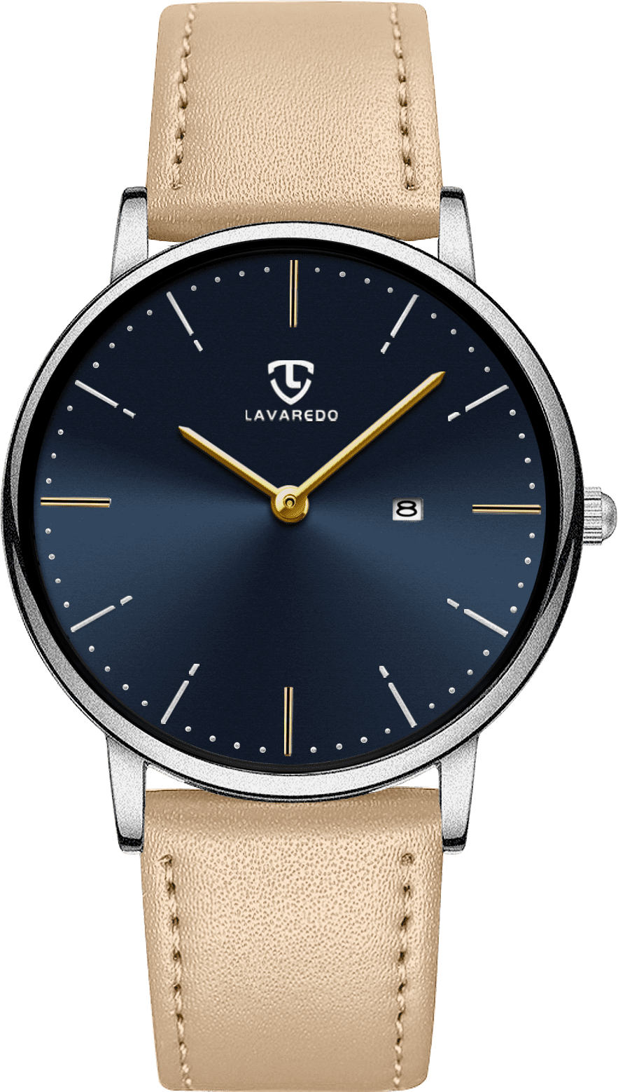 LAVAREDO Mens Watch Minimalist Waterproof Quartz Watches for Men ...