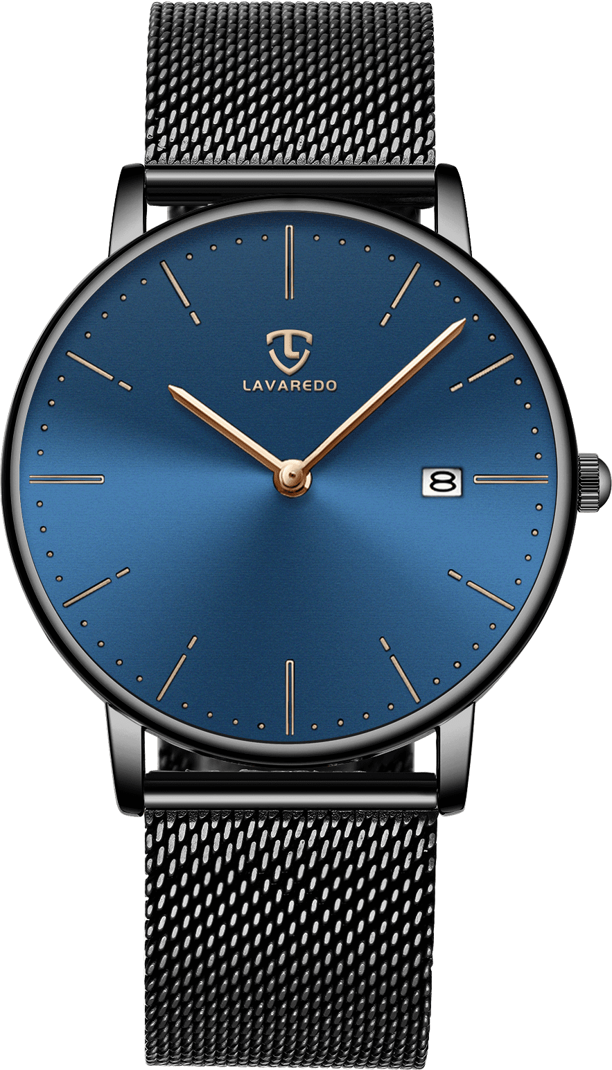 LAVAREDO Mens Watch Minimalist Waterproof Quartz Watches for Men ...