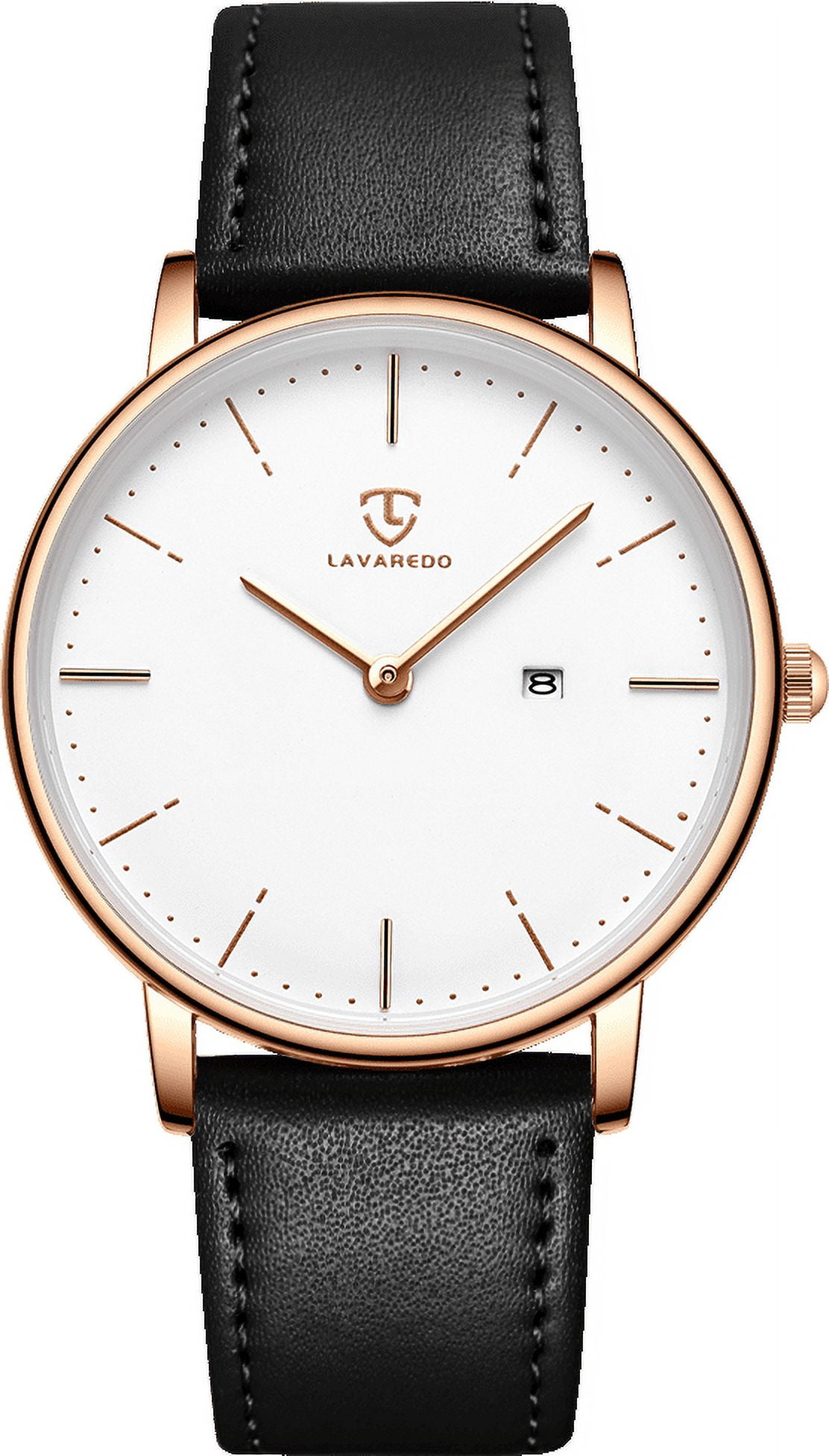 LAVAREDO Mens Watch Minimalist Waterproof Quartz Watches for Men ...