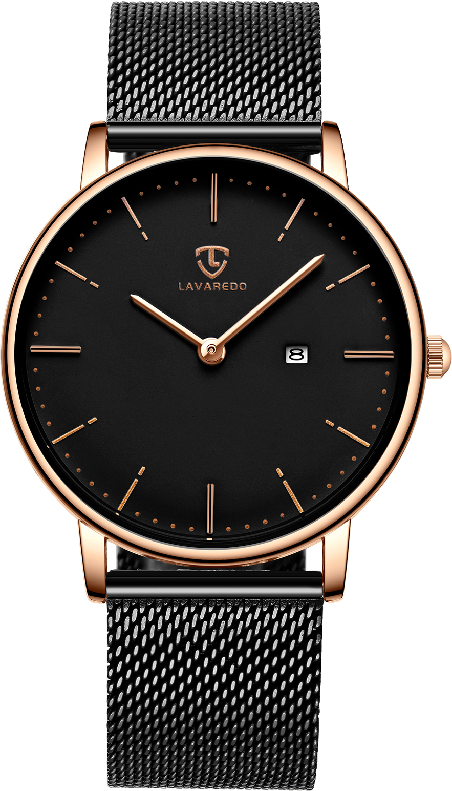 LAVAREDO Mens Watch Minimalist Waterproof Quartz Watches for Men ...