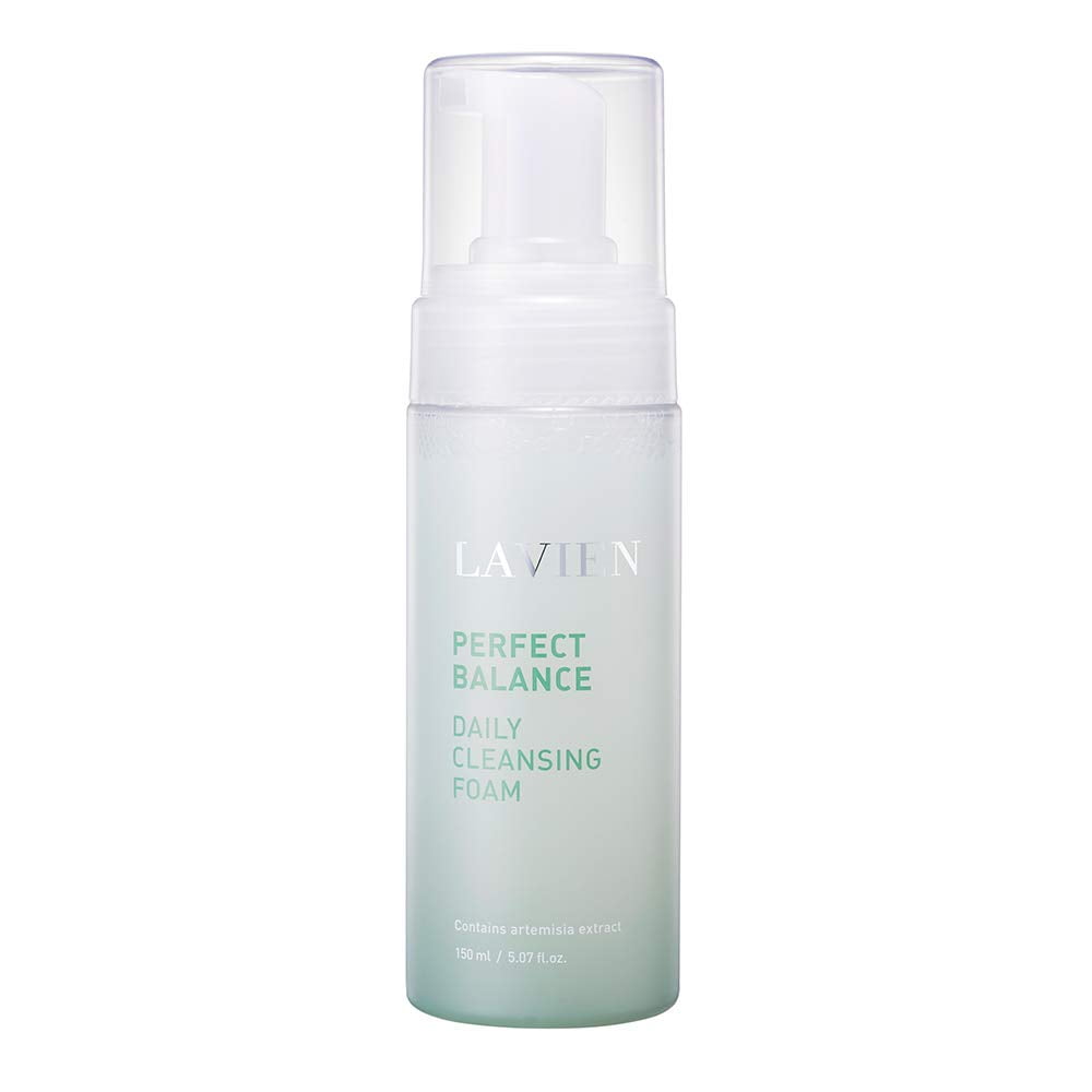 LAVIEN Perfect Balancing Daily Cleansing Foam - Gentle, Facial Makeup Remover for Refresh ...