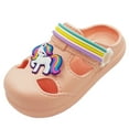 LAVRA Girls Clogs Kids Garden Slide Sandals - Walmart.com