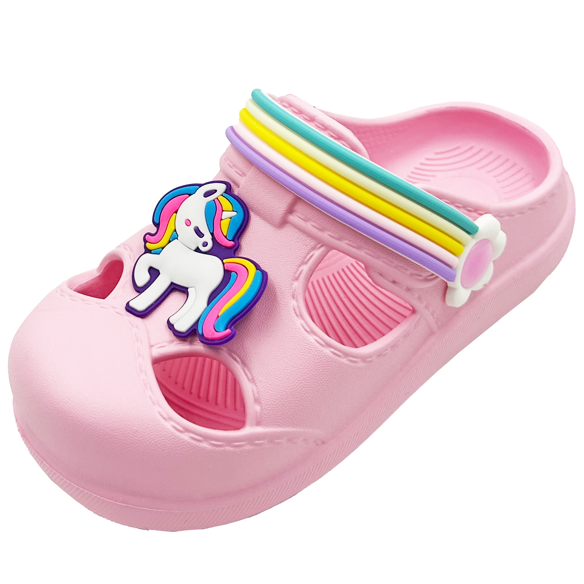 LAVRA Girls Clogs Kids Garden Slide Sandals - Walmart.com
