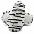 LAVRA Tiger Fuzzy Slippers Women | Leopard Print Shoes Women & Slip On ...