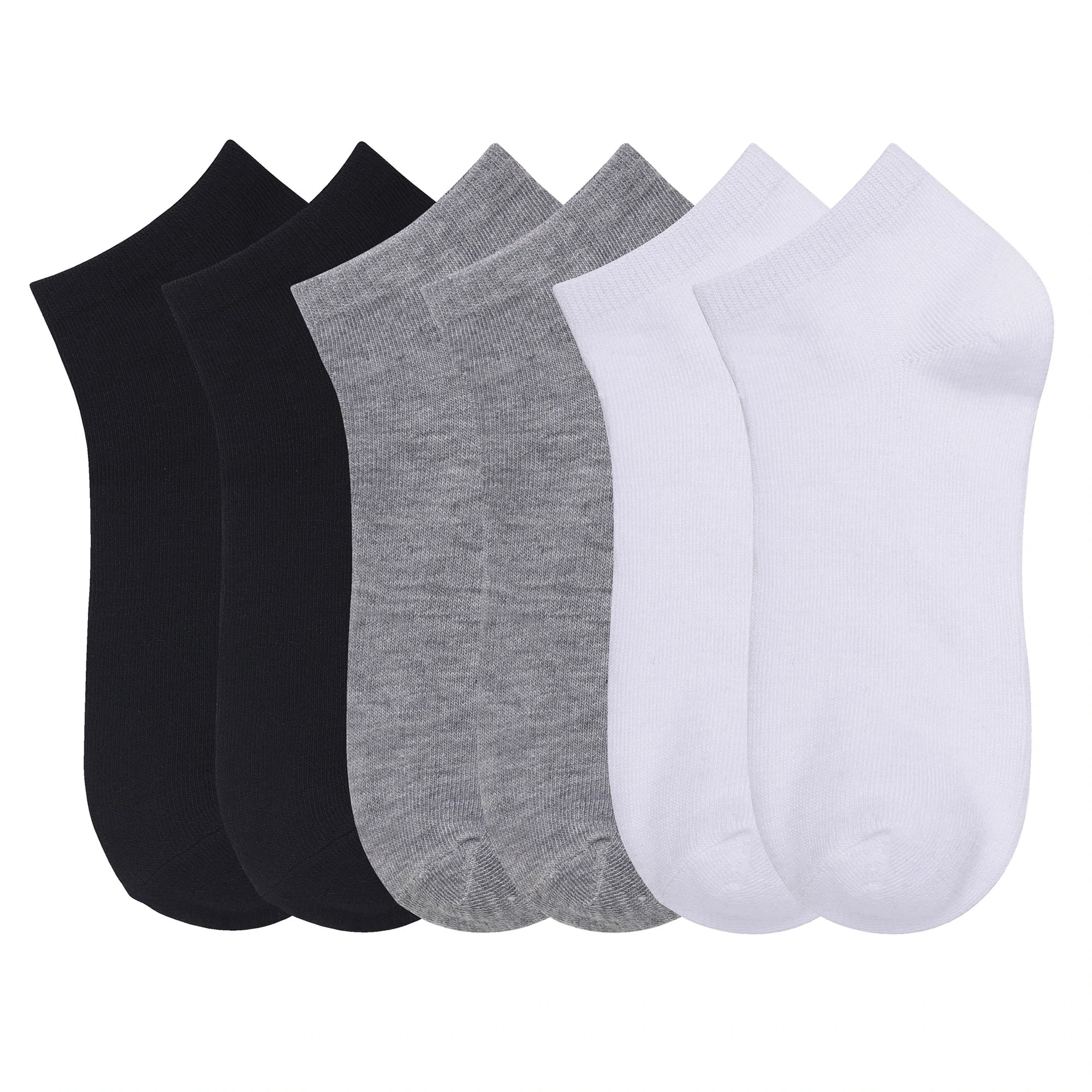 LAVRA Women's 6 Pairs of Ankle Socks Low Cut Sport Peds - Walmart.com