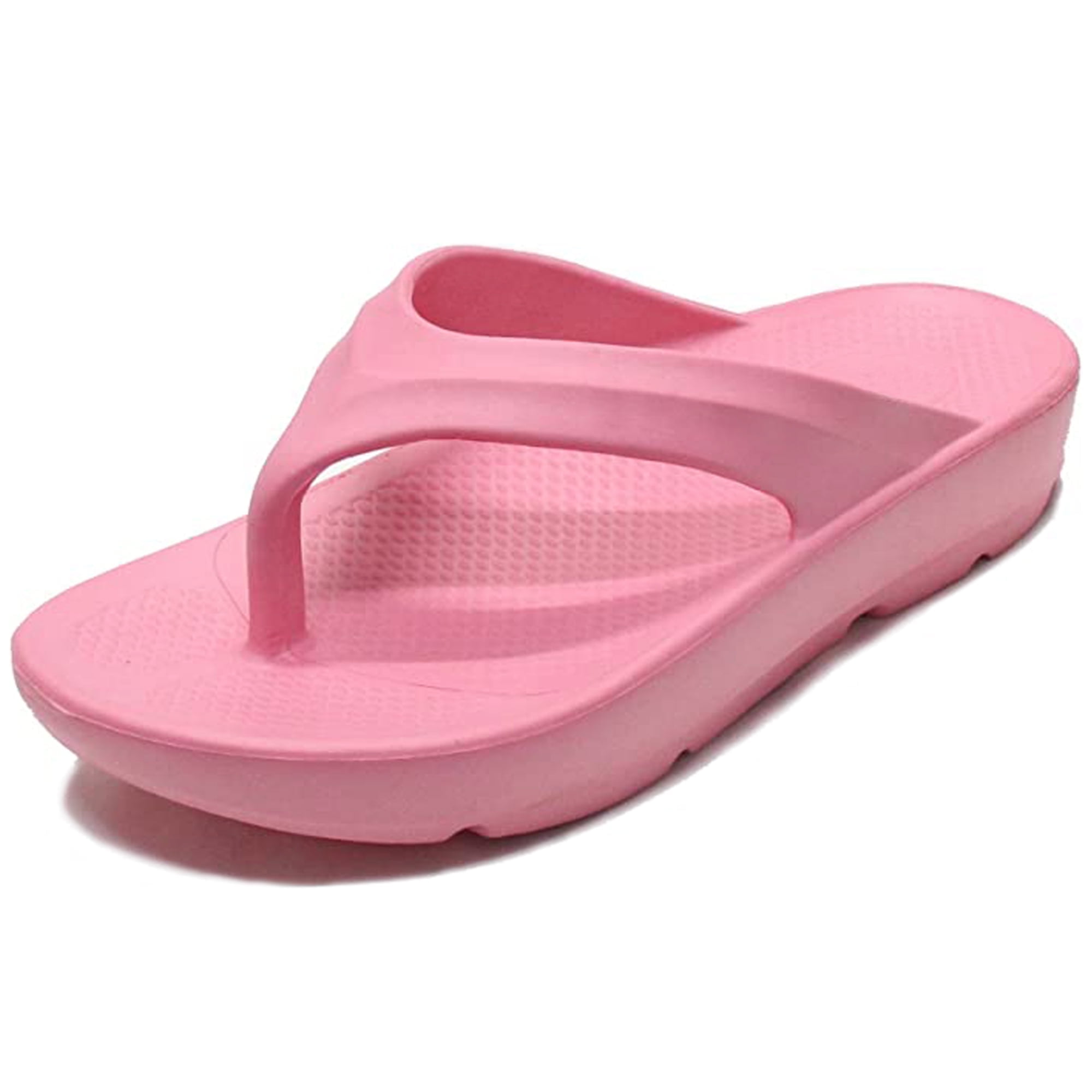 LAVRA Women's Arch Support Flip Flop Cushioned EVA Thong Sandals ...