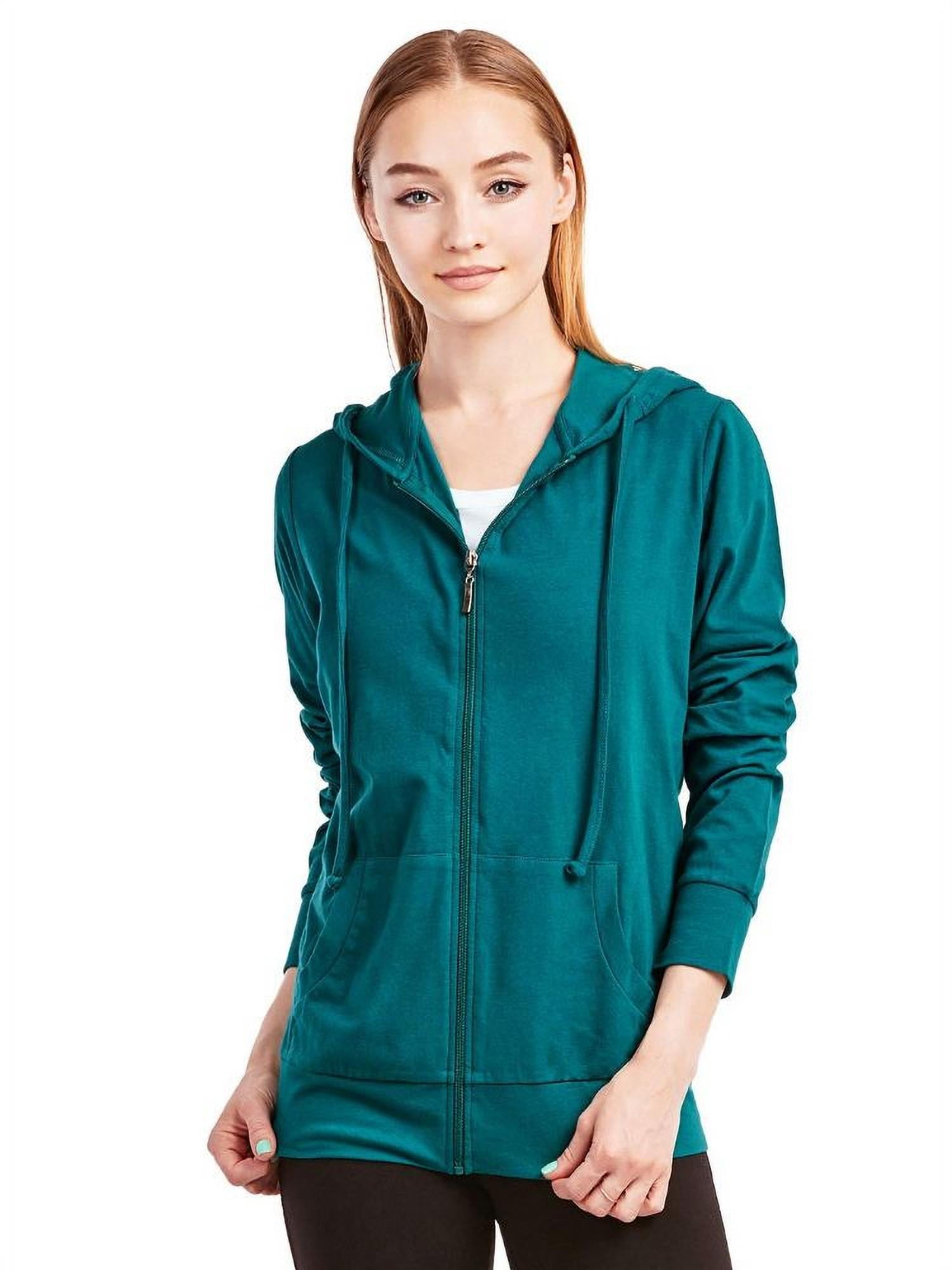 LAVRA Women's Athletic Zip Up Hoodie Light Weight Exercise Jacket ...