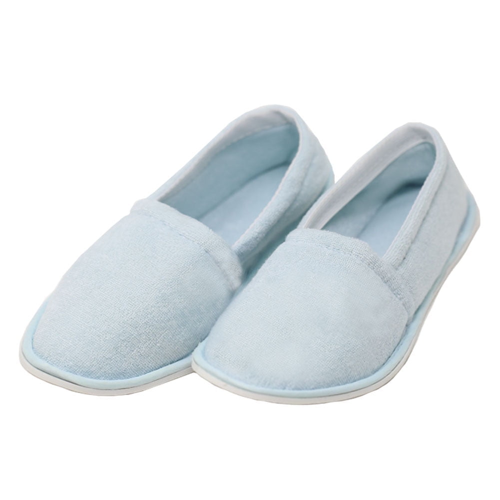 LAVRA Women's Comfy Terry Cloth Bedroom Slippers - Walmart.com