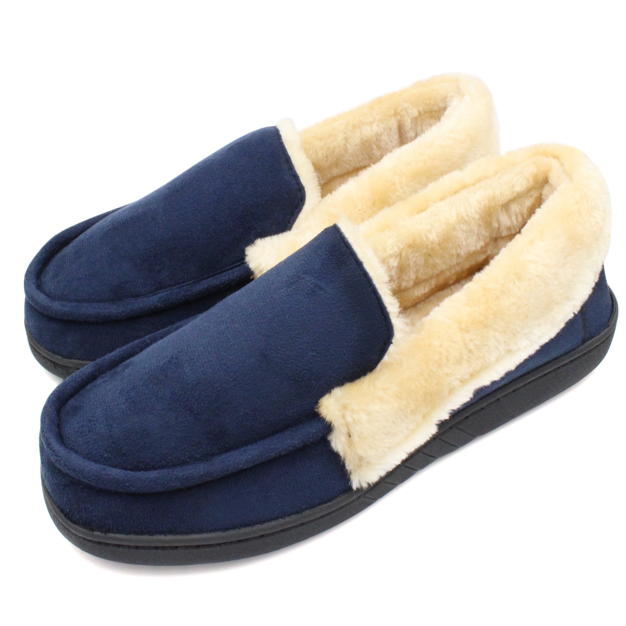 LAVRA Women's Corduroy slippers Moccasin House Shoes Bedroom Loafers ...