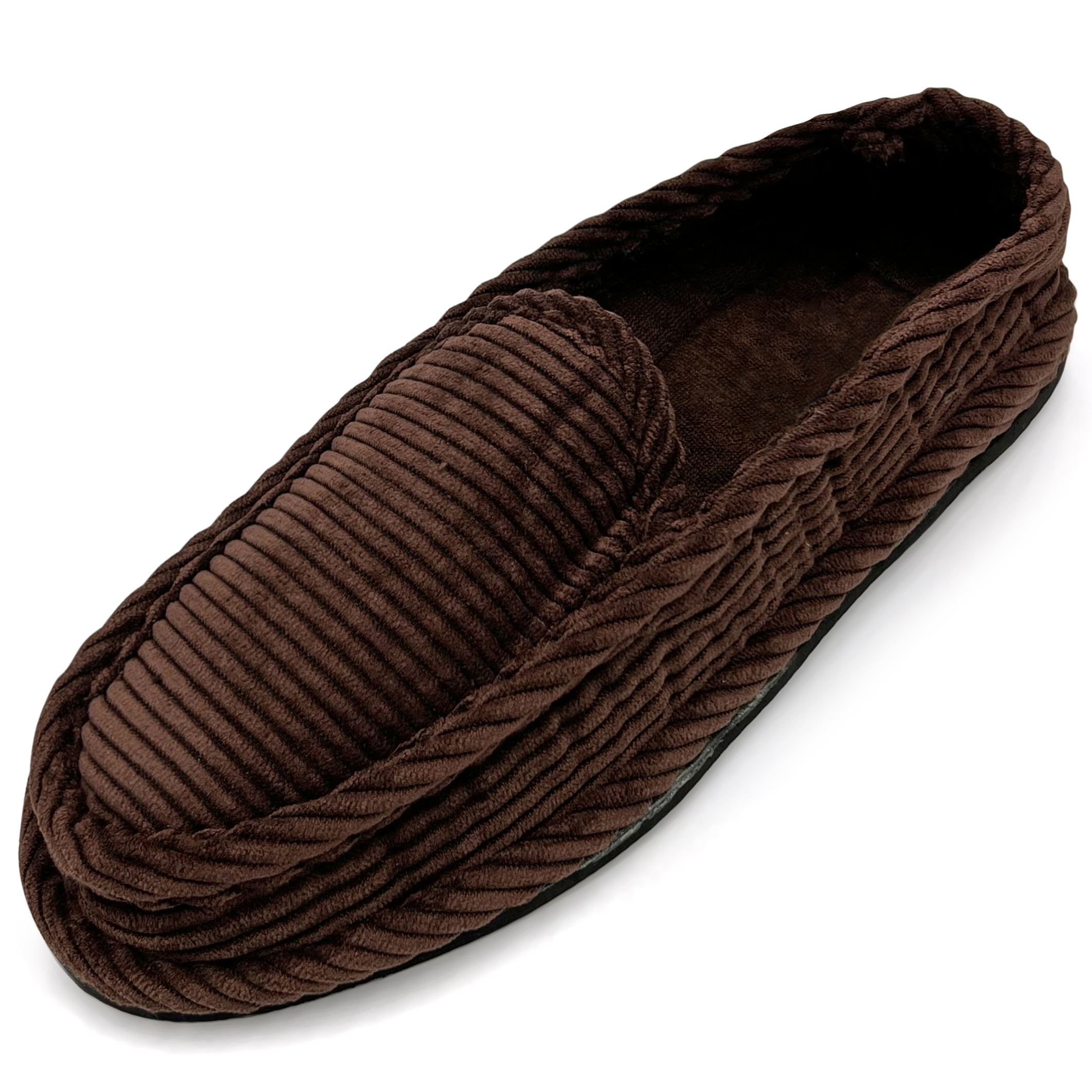 LAVRA Women's Corduroy slippers Moccasin House Shoes Bedroom Loafers ...