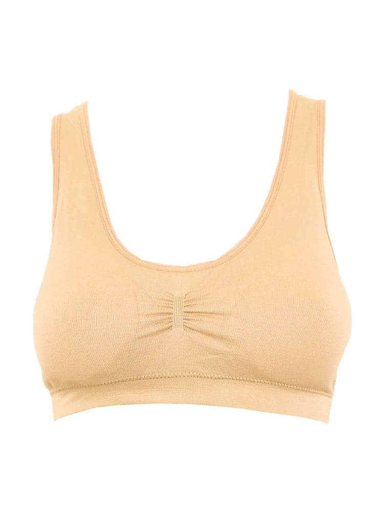LAVRA Women's Padded Racerback Sports Bra - Walmart.com