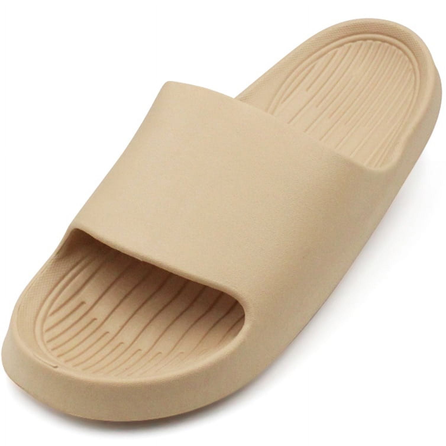 LAVRA Women's Summer Slides Comfortable Cloud Slippers Beach Sandals ...
