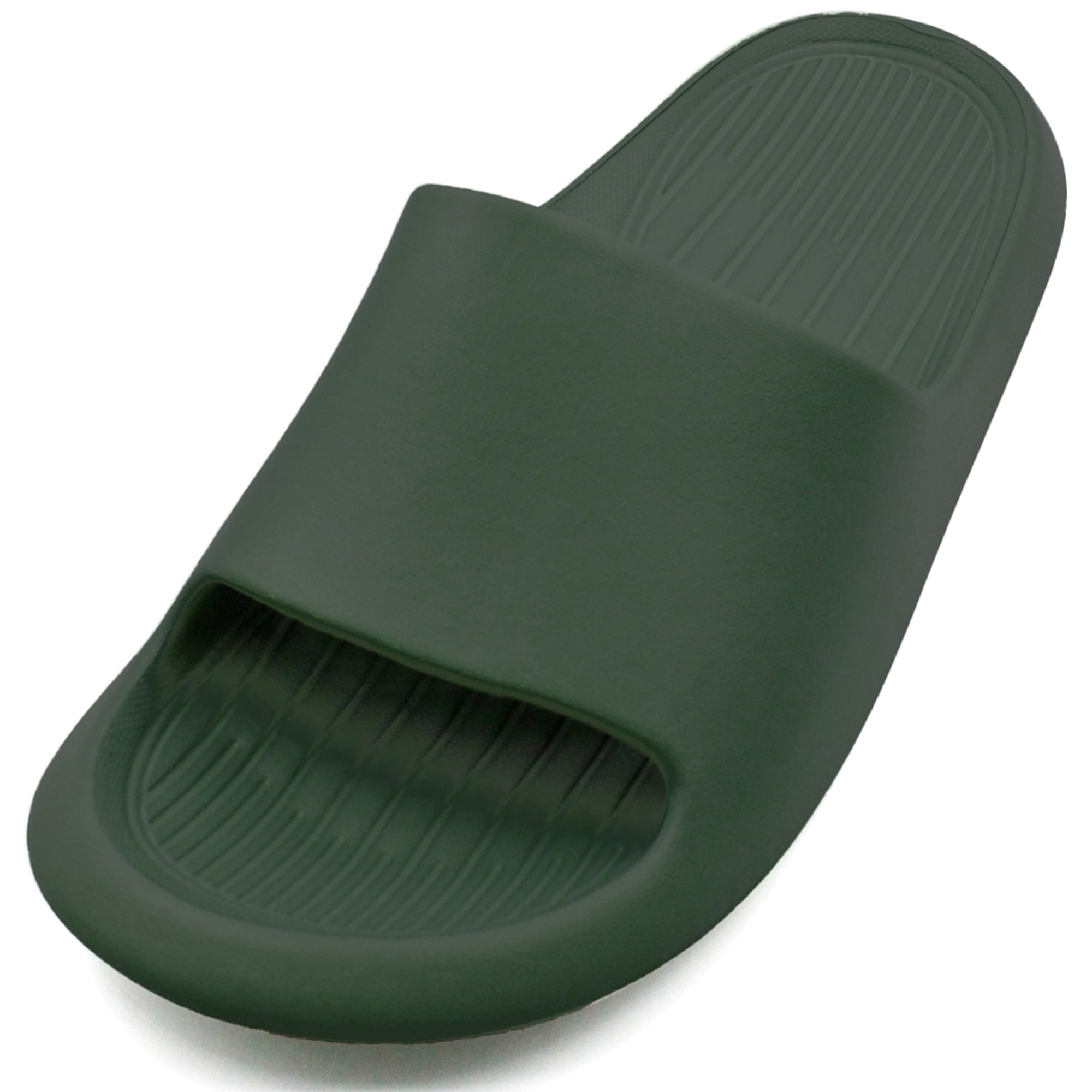 LAVRA Women's Summer Slides Comfortable Cloud Slippers Beach Sandals ...