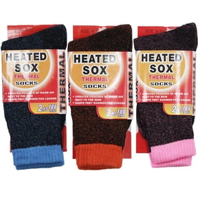 Falari 3-Pack Women's Insulated Wool Winter Feet Warmer, Thermal Socks ...