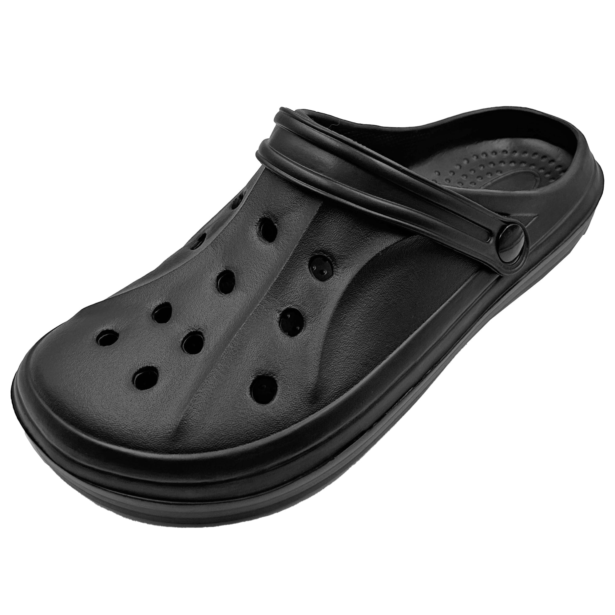 LAVRA Women’s Waterproof Garden Clogs Slip‑On Nursing Shoes with Heel ...