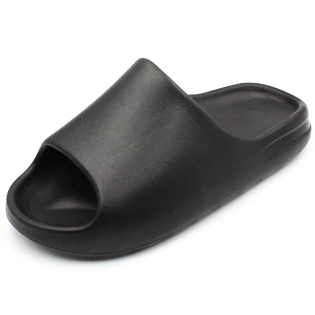 LAVRA Womens Cushion Cloud Slides Beach Pillow Sandals - Walmart.com