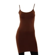 Skinni Fit Ladies/Womens Extra Long Stretch Tank Top / Vest - Walmart.com