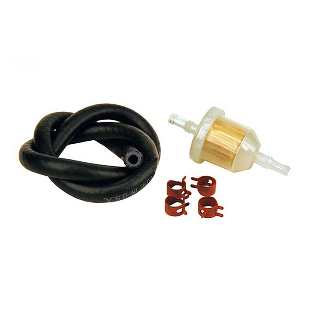 LAWN TRACTOR SMALL ENGINE FUEL LINE KIT WITH FILTER AND CLAMPS PART ...