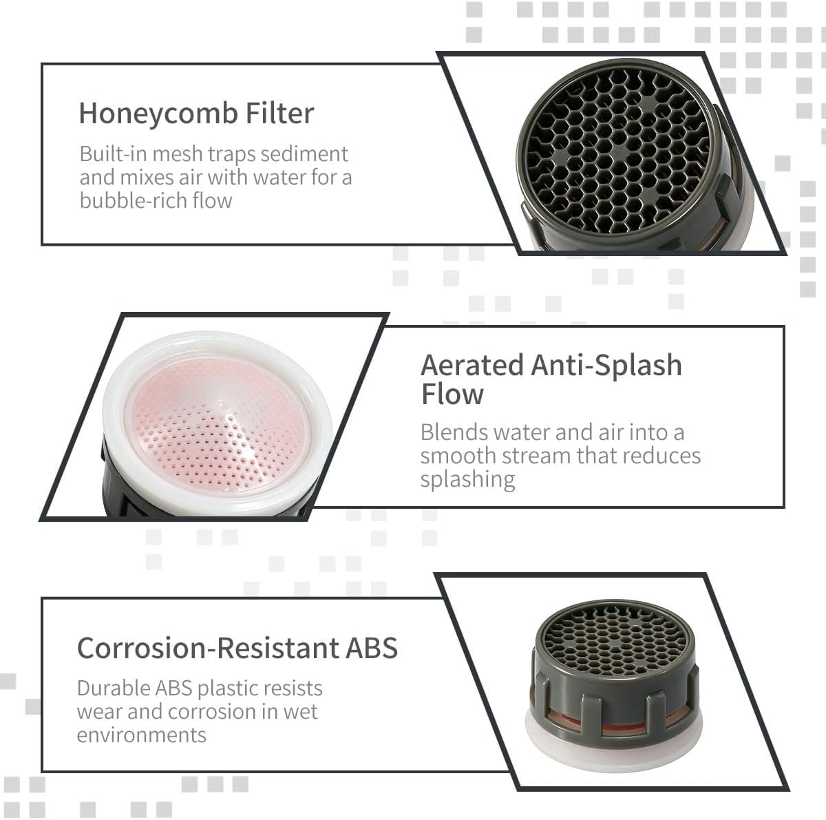 LAWONP-2-Pack 216721 Faucet Aerator Replacement | Compatible with Moen ...