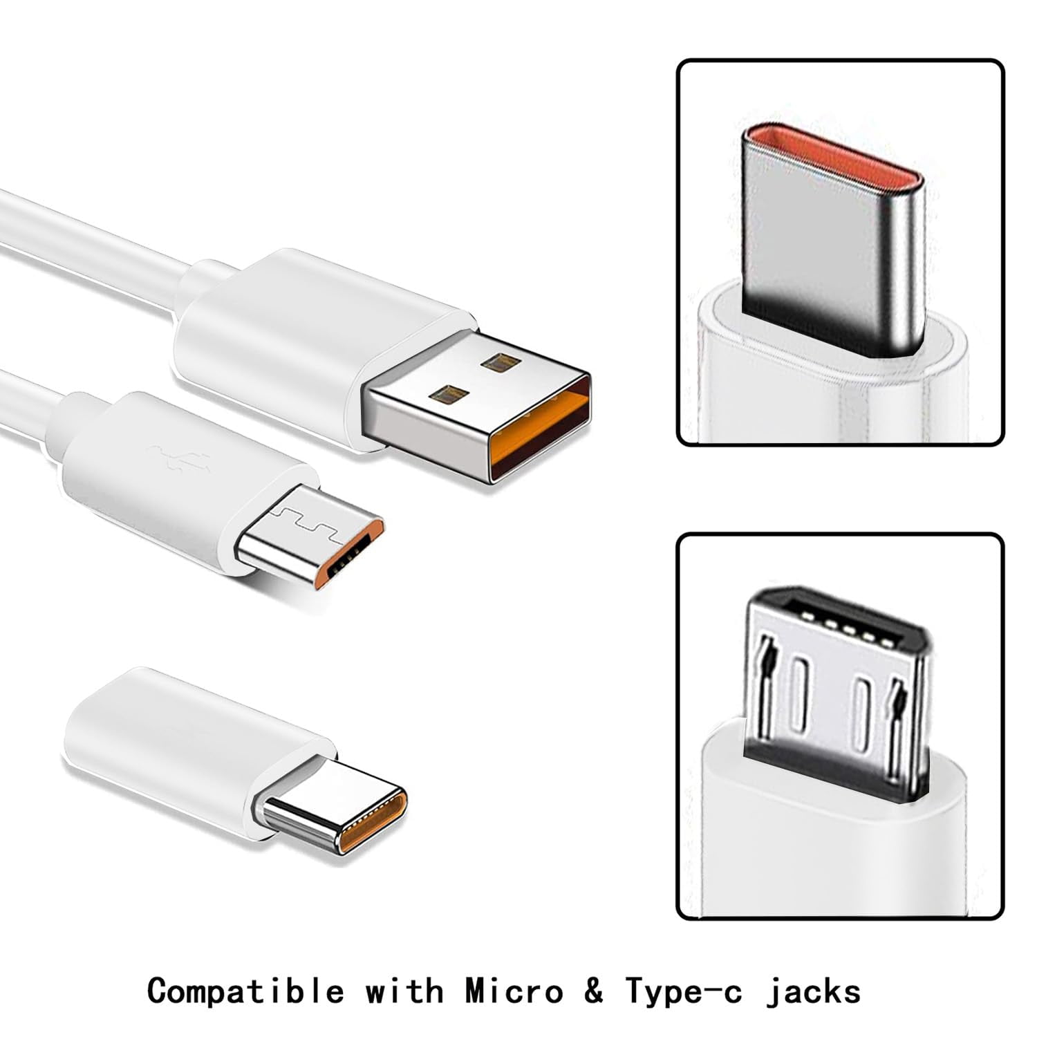 LAWONP-USB Charger Charging Cable Cord for Wireless Bluetooth Speakers ...